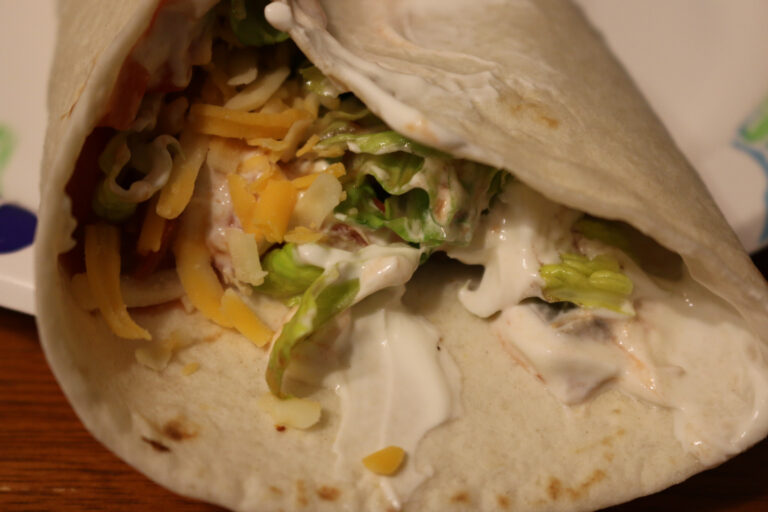 What is inside burrito Supreme?