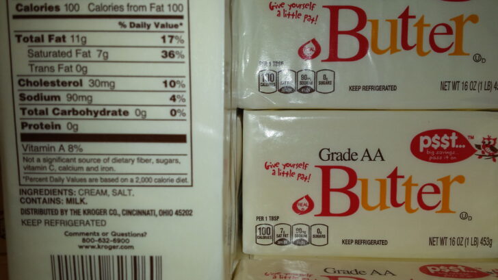 What is the highest grade of butter?