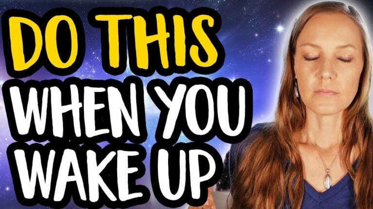 What is the simple morning ritual?