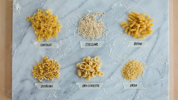 What is tiny pasta called?