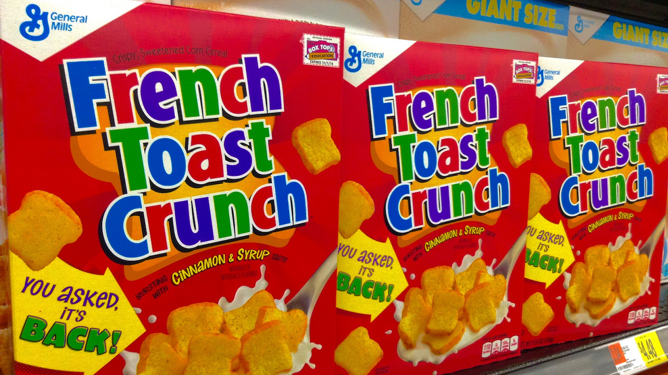 What did they eat in the 2000s?