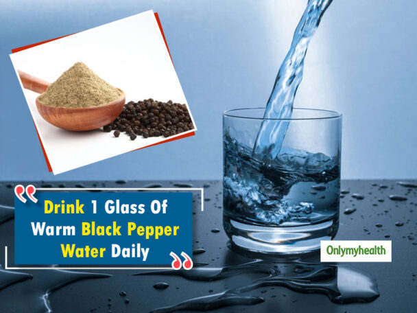 When should I drink black pepper water?