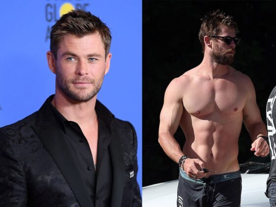 Who is the most buff actor?