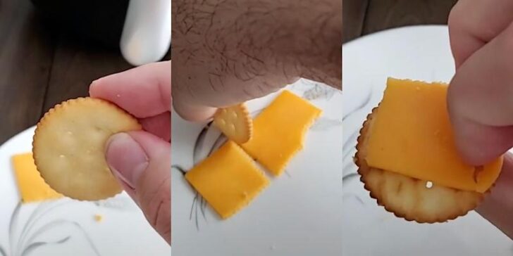 Why are there ridges on Ritz cracker?